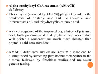2nd peroxisome metabolism 20760414 | PPTX