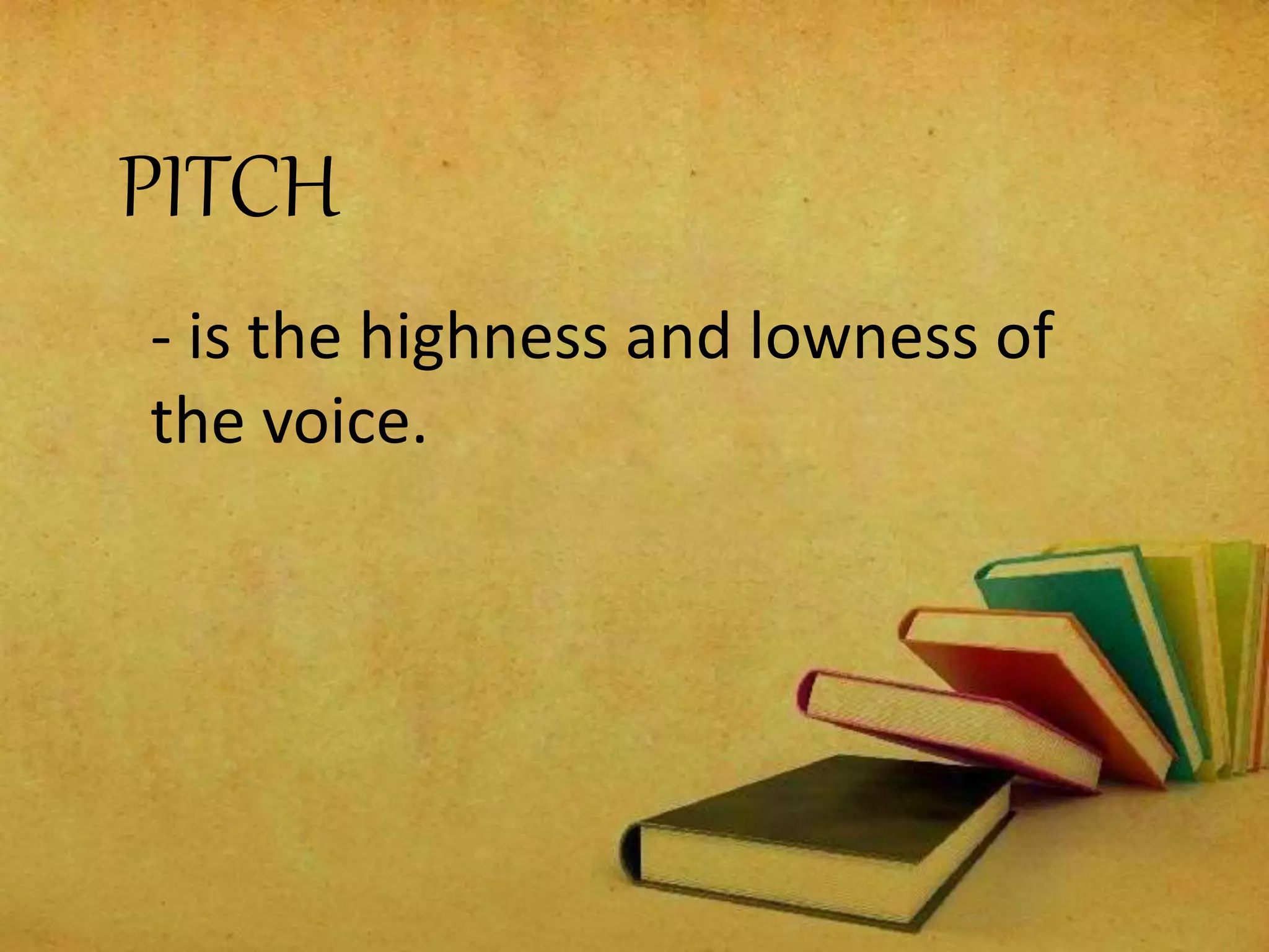 Pitch and Stress | PPTX