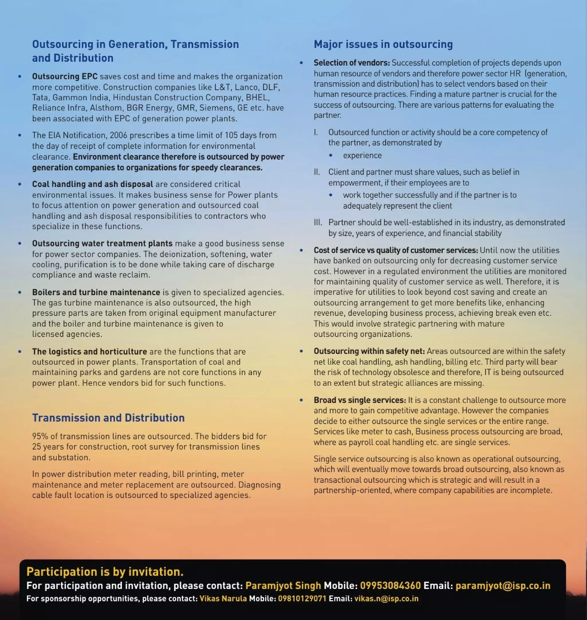 2nd Power HR Round Table brochure | PDF