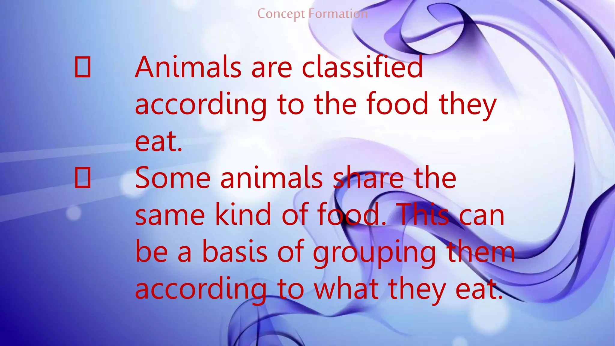 2nd qtr 4 classifies animals according to the food they eat | PPTX
