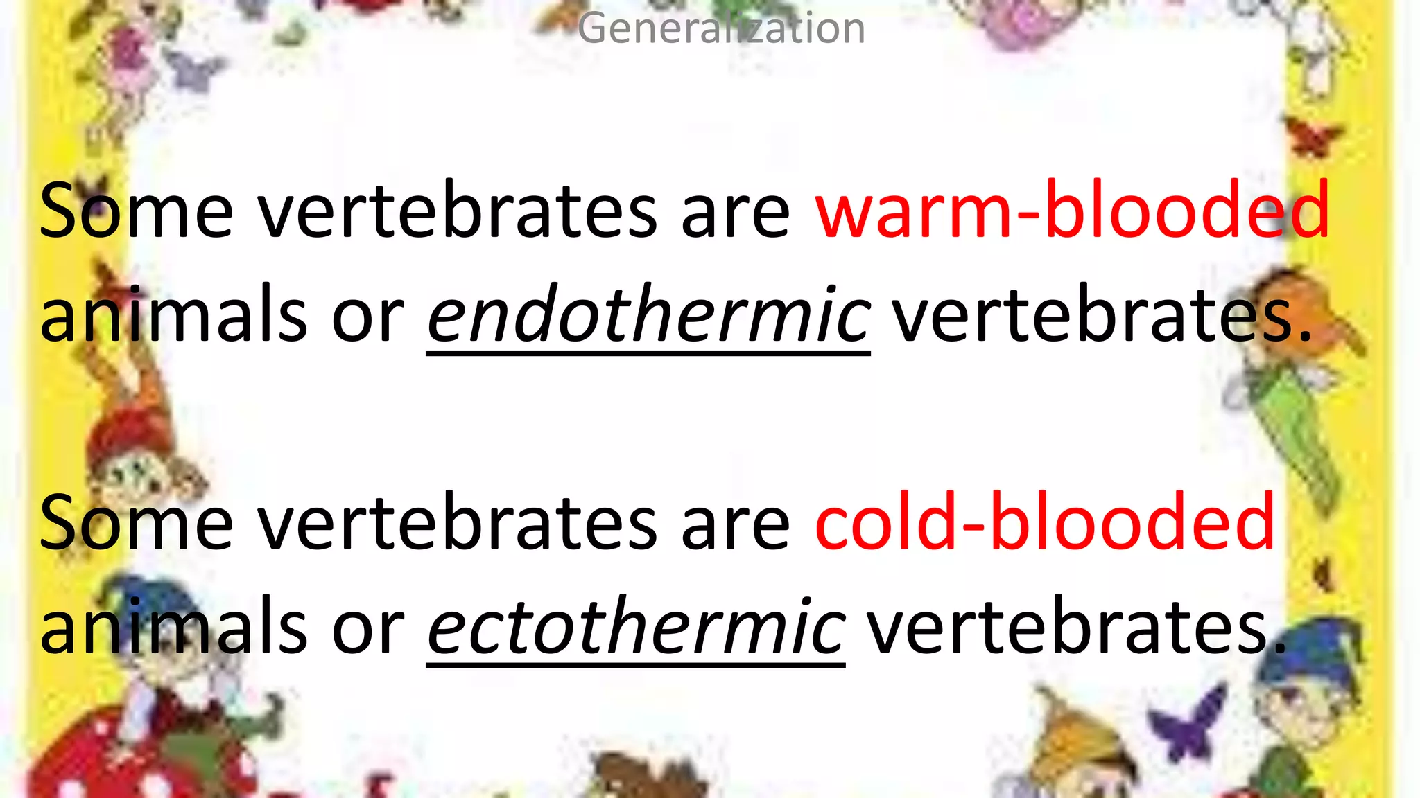2nd qtr 9 characteristics of vertebrates and invertebrates | PPTX ...