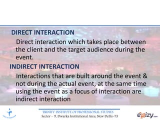 EVENT MANAGEMENT- PRINCIPLES & METHODS | PPTX