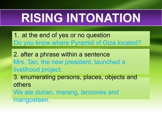 2 nd ppt intonation | PPT