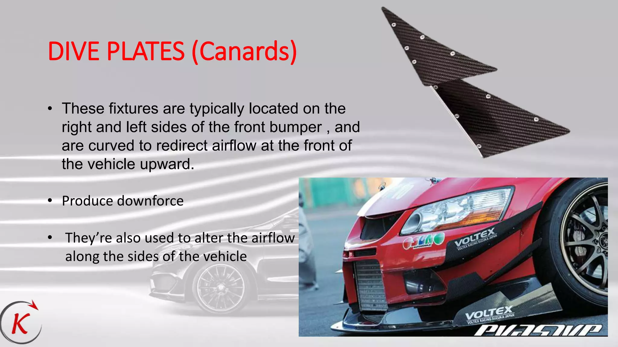 Car aerodynamic devices | PPTX