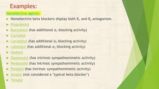 beta blockers | PPTX