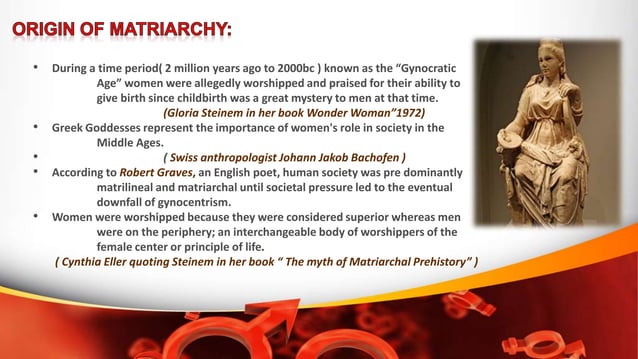 Matriarchy and Patriarchy | PPTX