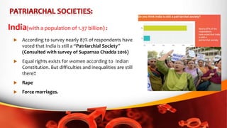 Matriarchy Vs Patriarchy