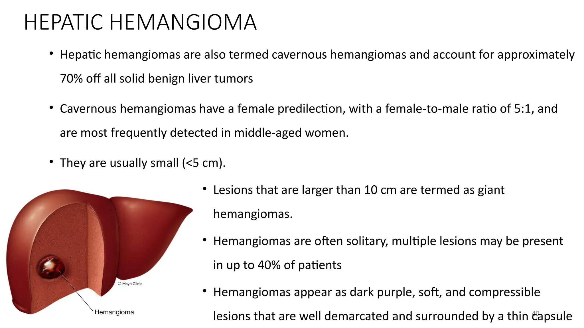 Liver Resection in a Case of Cavernous Hemangioma | PPT