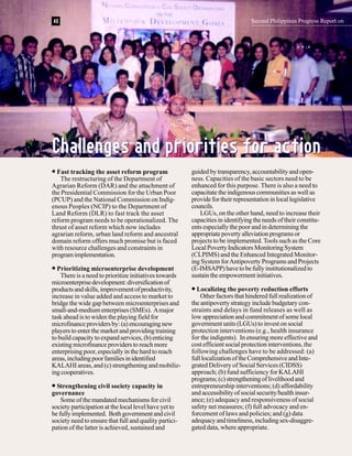 Second Philippines Progress Report on the Millennium Development Goals ...
