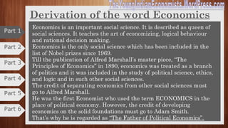 Introduction to Economics | PPTX