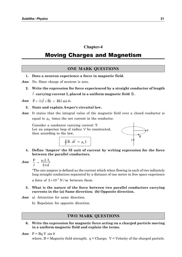 2nd PUC Physics.pdf | Physics | Science