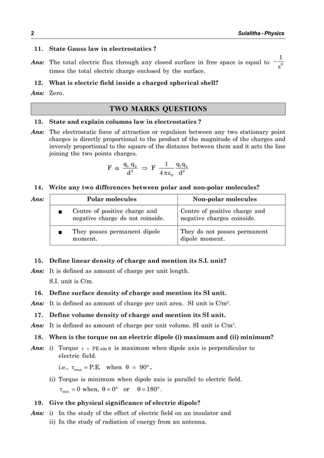 2nd PUC Physics.pdf | Physics | Science