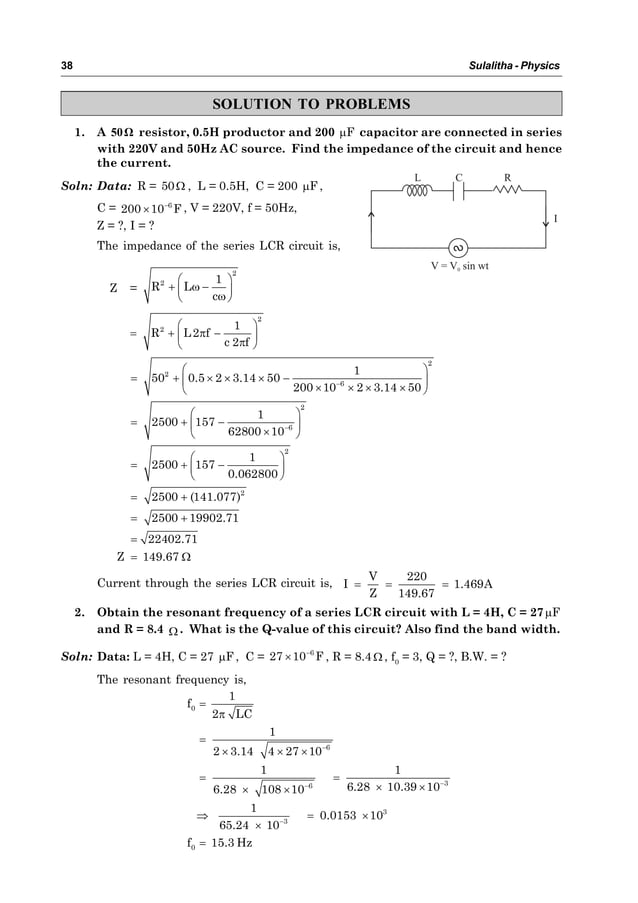 2nd PUC Physics.pdf | Physics | Science