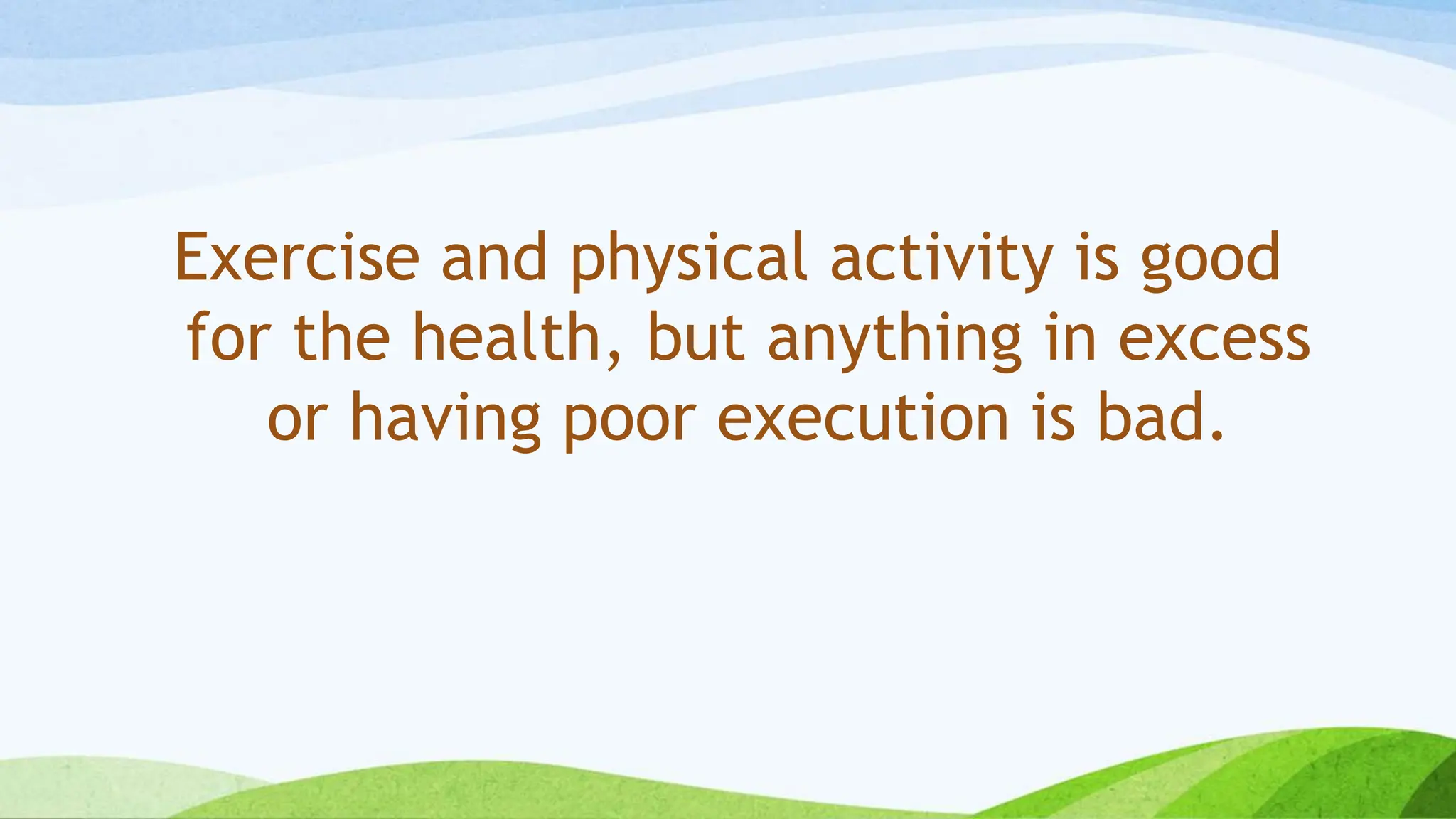 Safety protocols during physical activity | PPTX