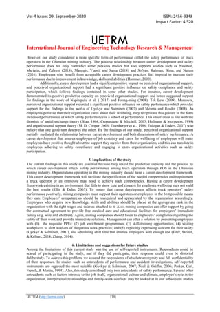 ASSESSING THE EFFECTS OF CAREER DEVELOPMENT AND PERCEIVED ...