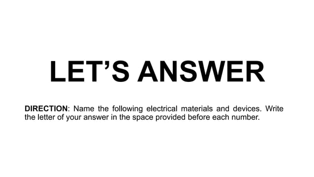 2nd Quarter - L1 - Electrical Symbols.pptx