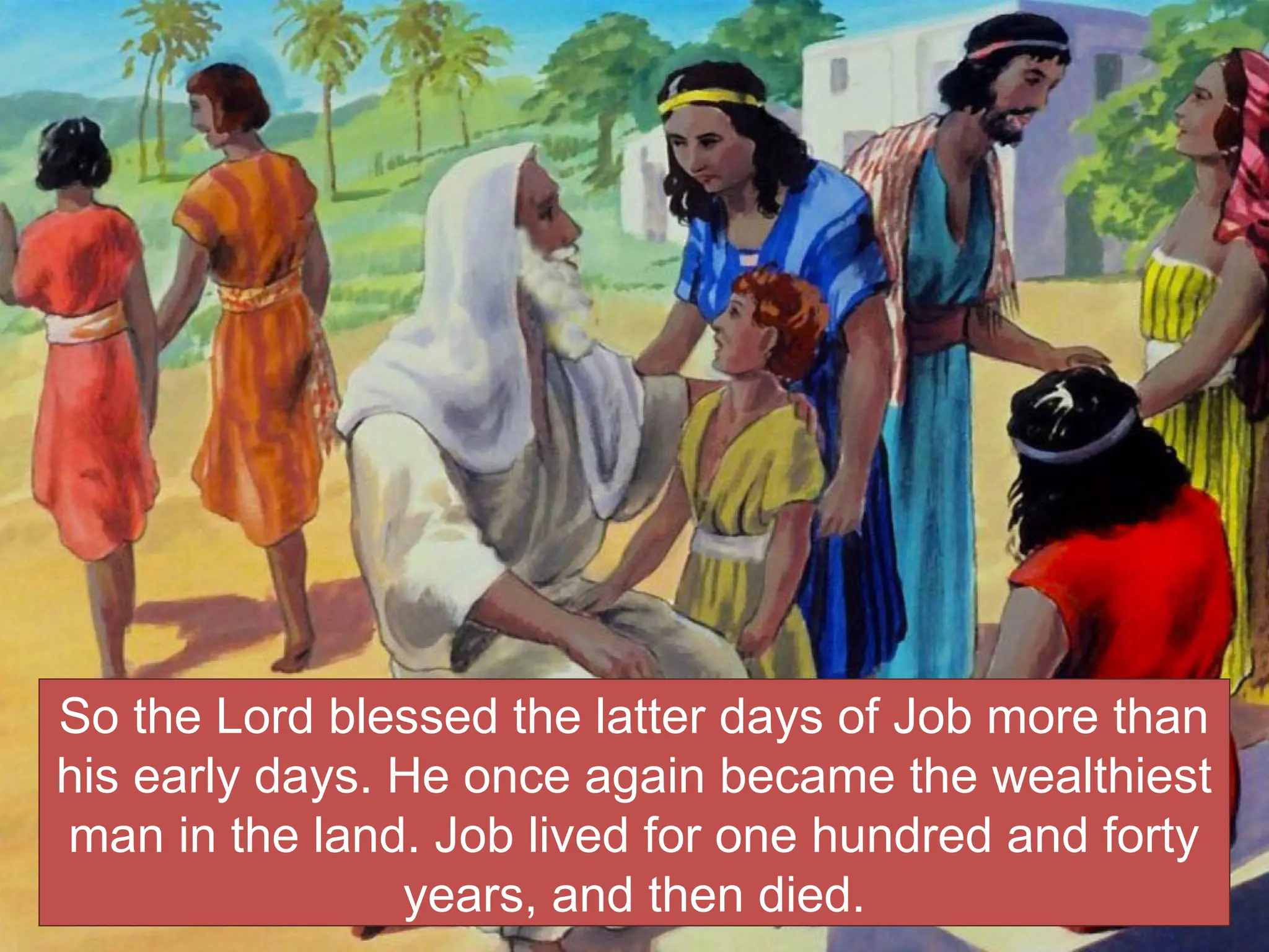 2nd Quarter - Lesson 2 - Story of Job.pptx