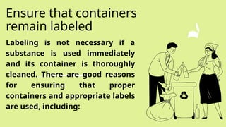 Safe Handling, Storage, and Labeling of Farm Chemicals and Seeds | PPTX