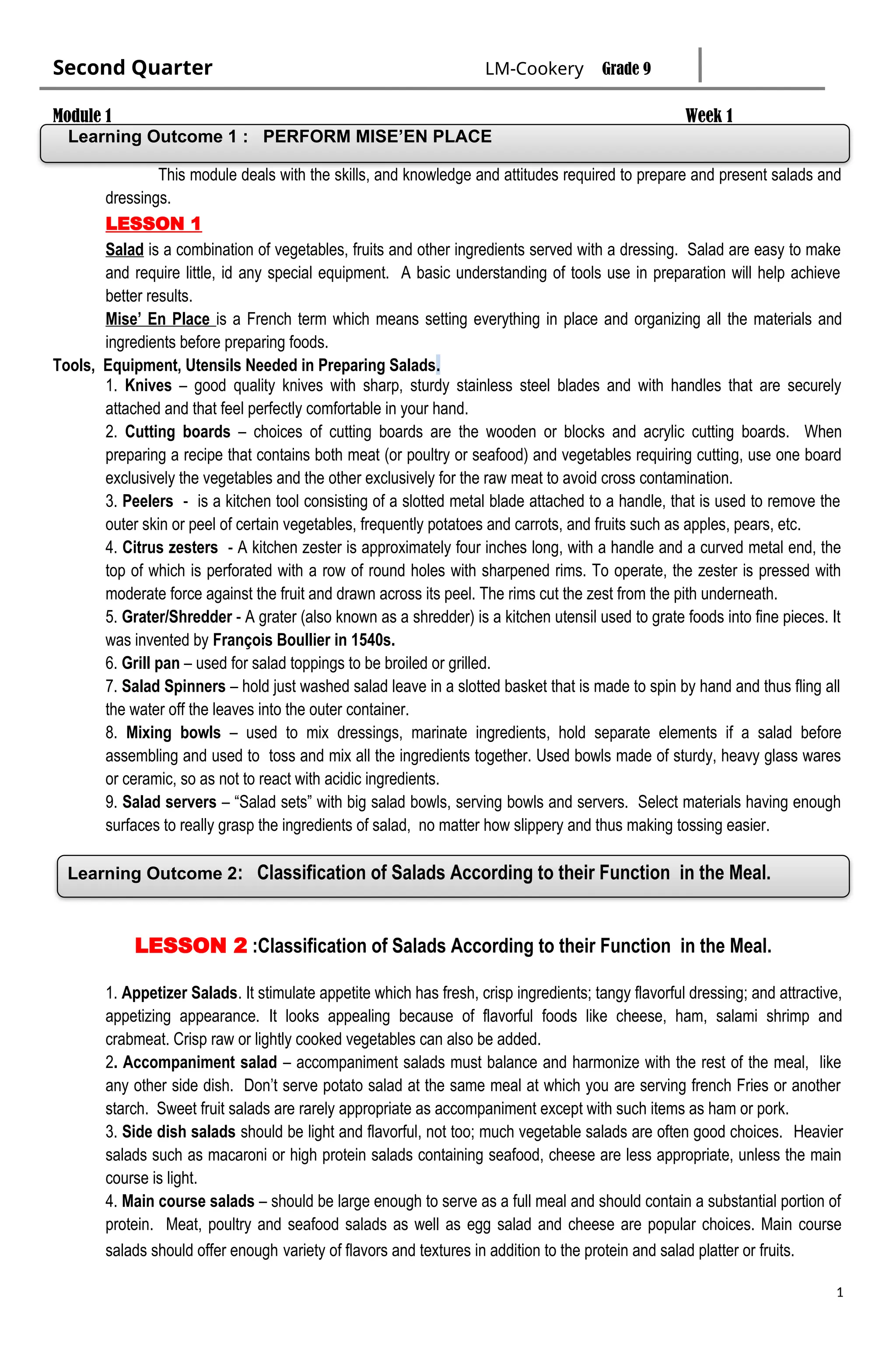 2ND QUARTER LESSONS_all about salads.docx