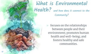 Community and Environmental Health | PPTX