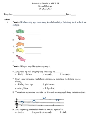 2ND Quarter Summative Test - MAPEH 3LIMAO-ES.docx