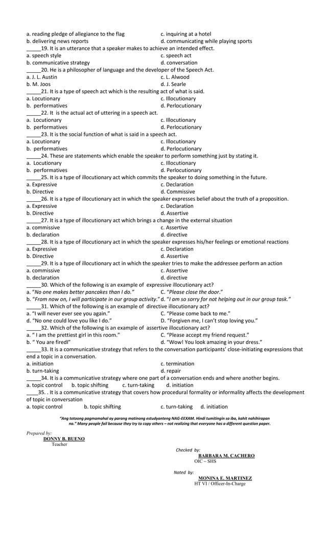 2nd quarter test-oral com.docx