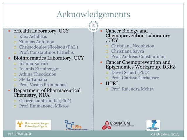 LiSIs: a Galaxy based platform for Life Sciences Research | PPT | Free download