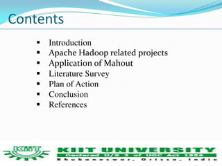 MACHINE LEARNING ON MAPREDUCE FRAMEWORK | PPT