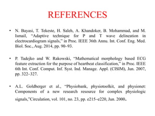 Efficient VLSI Architecture for Data Analysis of ECG | PPT | Pregnancy | Reproductive Health