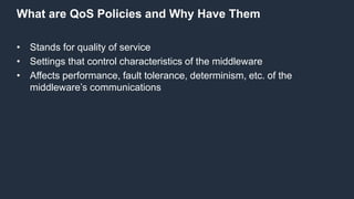 QoS Policies in ROS 2 Dashing | PPT