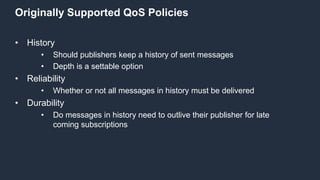 QoS Policies in ROS 2 Dashing | PPT
