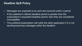 QoS Policies in ROS 2 Dashing | PPT