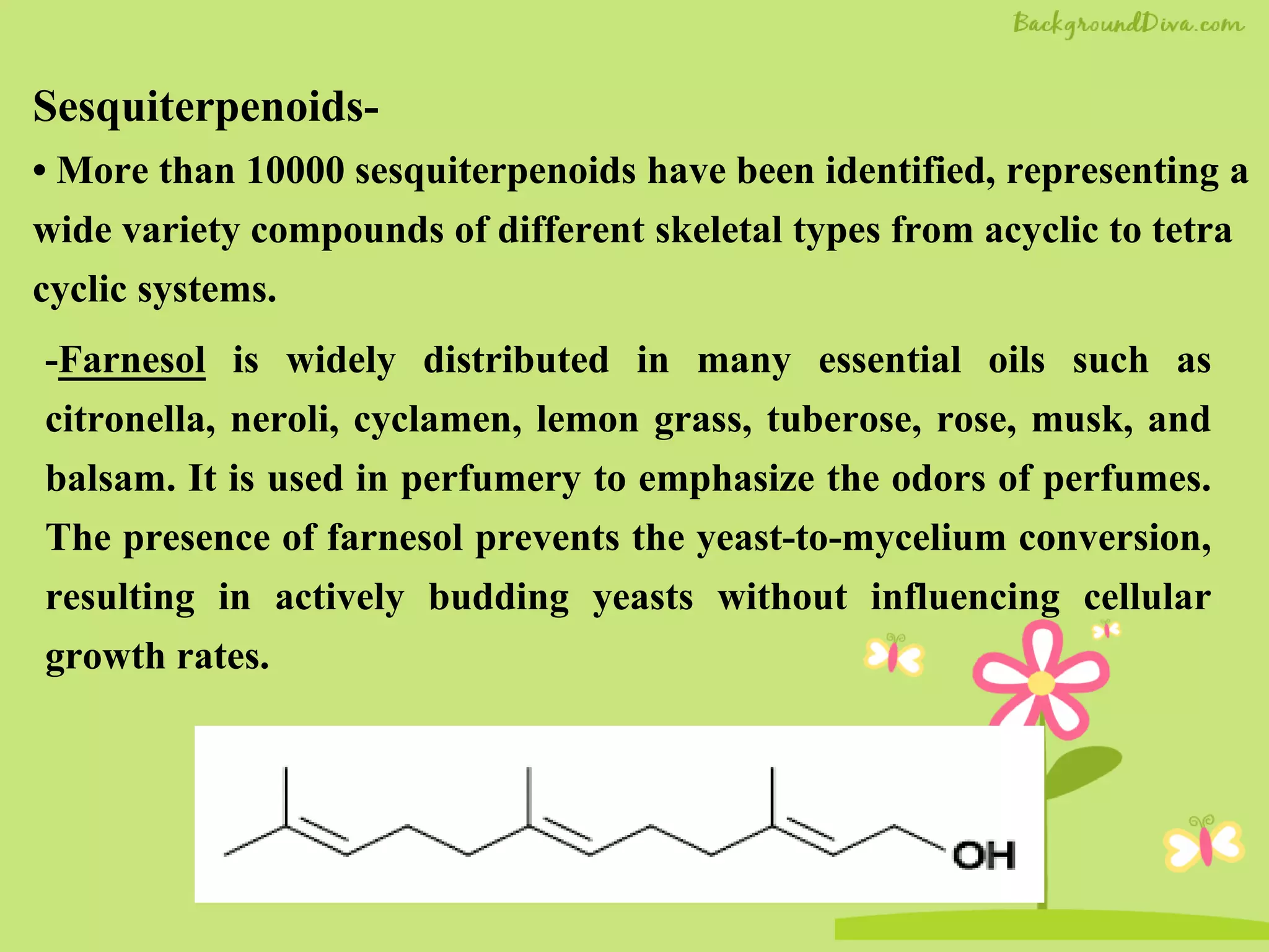 Plant secondary metabolites | PPTX
