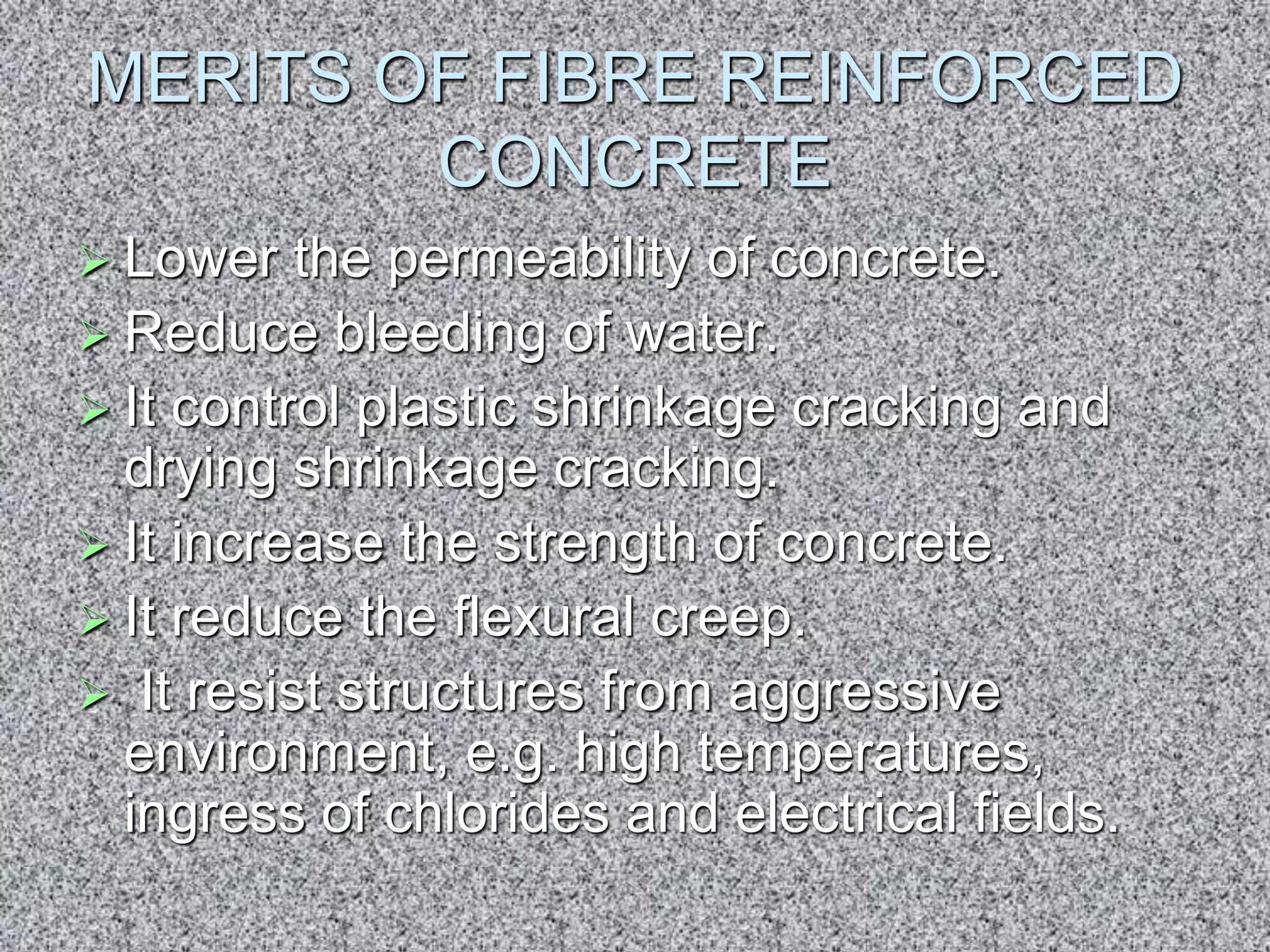 Fibre-reinforce-concrete | PPTX