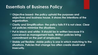 2nd Sem BUSMAN111 3rd Week Business Policy.pptx