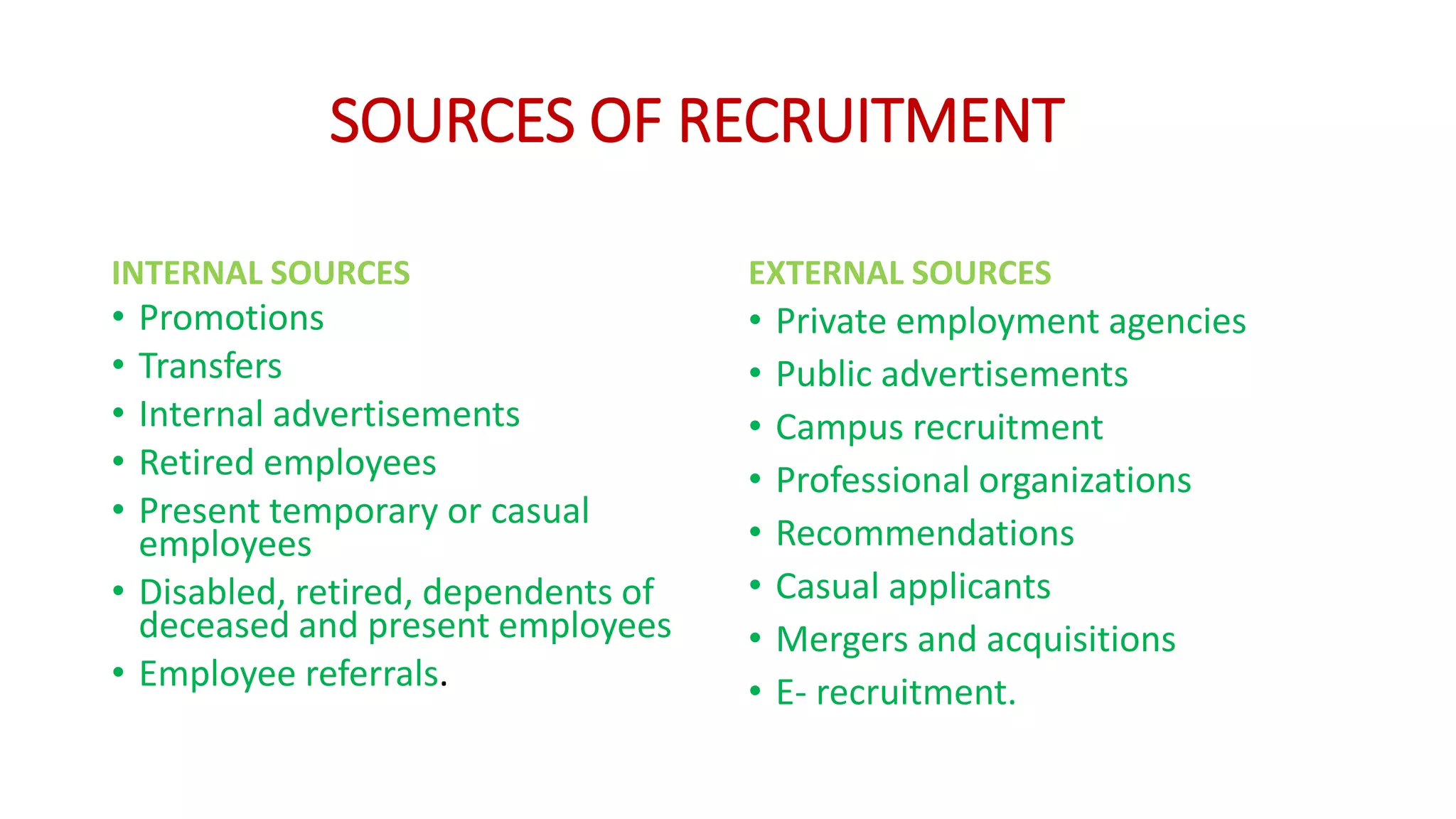2nd Sem HRM-RECRUITMENT AND SELECTION by PJ.pptx
