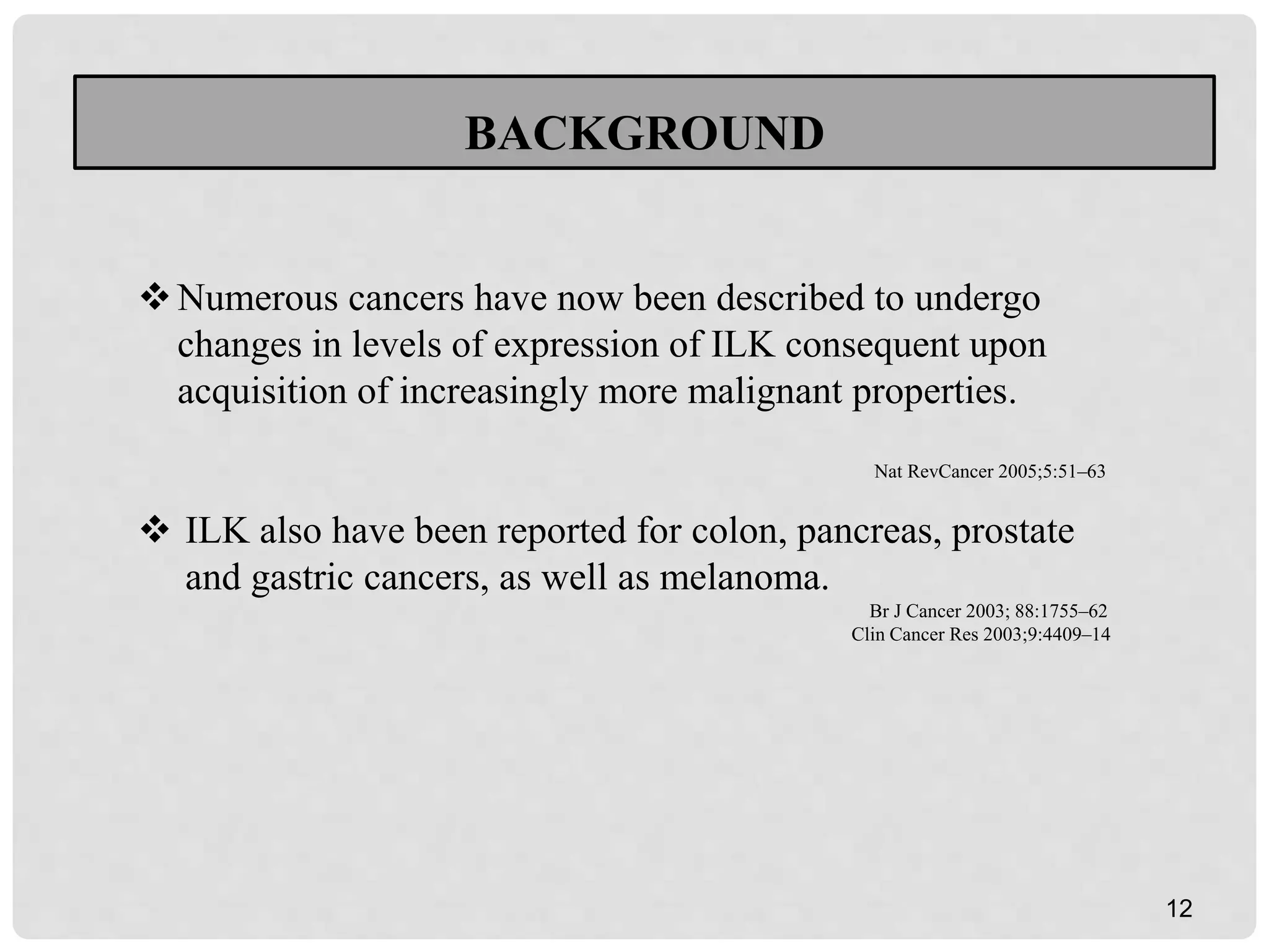 integrin-linked kinase | PPTX