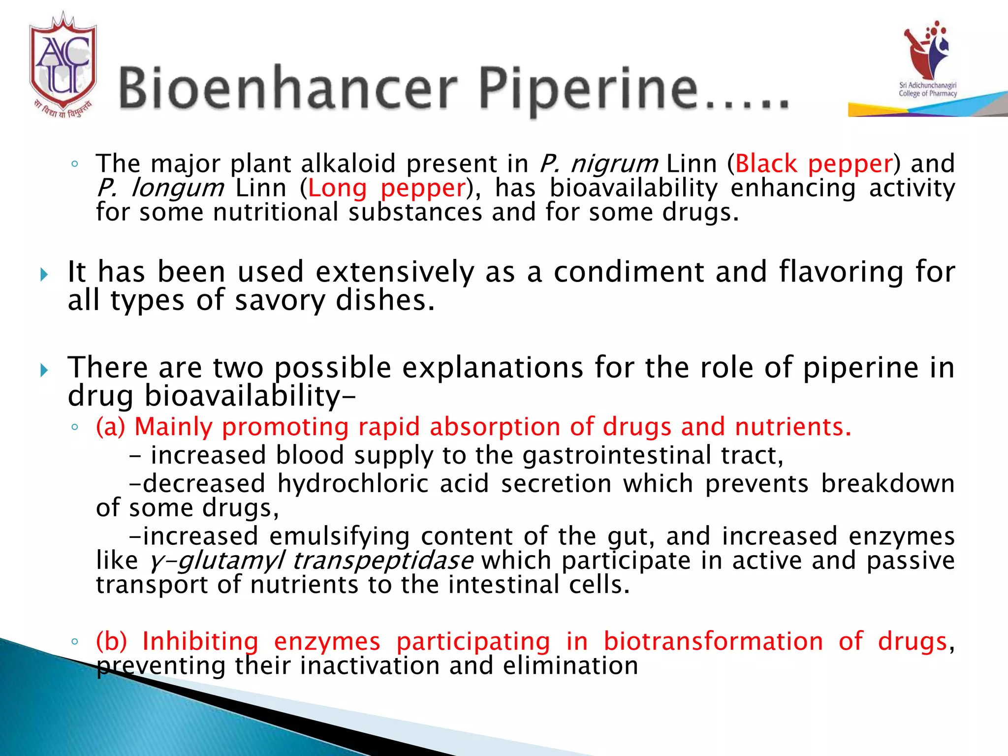 HERBAL BIO-ENHANCERS | PPT