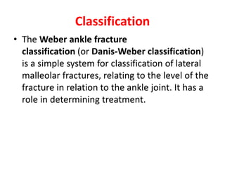 Malleolar fracture | PPTX
