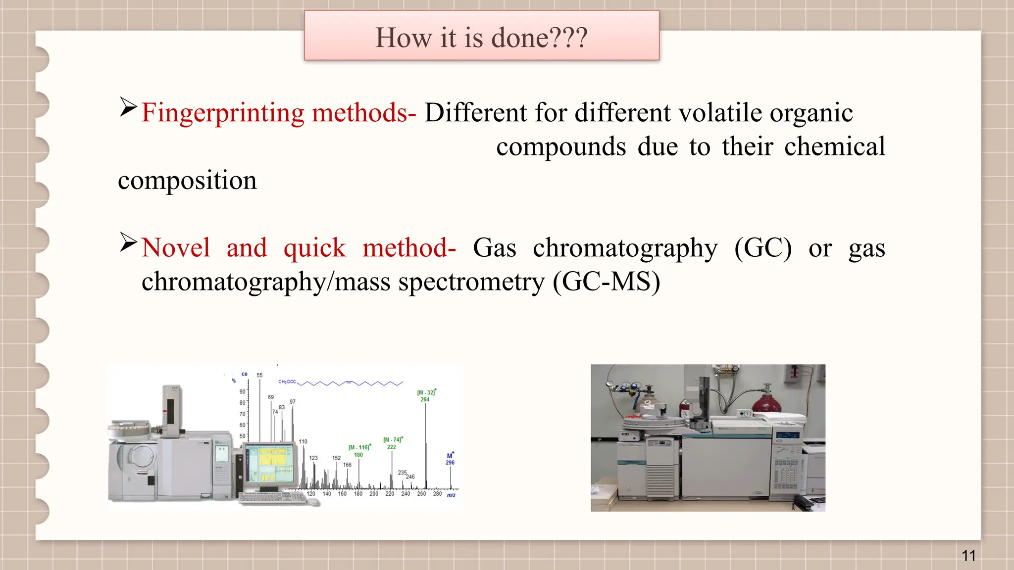 FINGERPRINTING OF VOLATILE ORGANIC COMPOUNDS FOR ASSESSMENT OF SEED ...