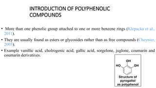 polyphenolic compound as seed germination inhibitor | PPT