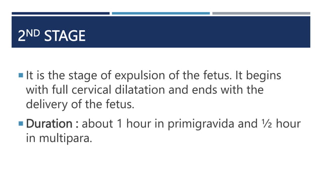 2nd STAGE.pptx....LABOUR STAGE.....easy.. | PPTX | Pregnancy | Reproductive Health