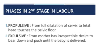 2nd STAGE.pptx....LABOUR STAGE.....easy.. | PPTX | Pregnancy ...