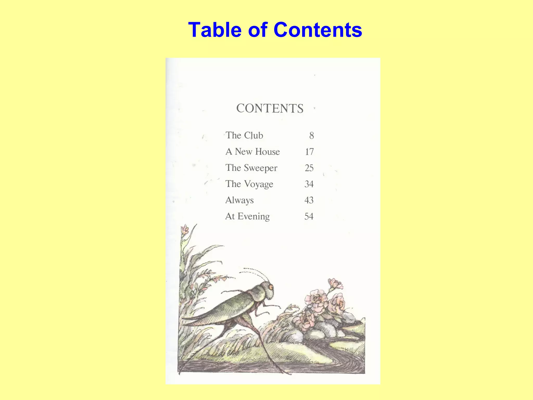 2nd Table Of Cont & Index | PPT
