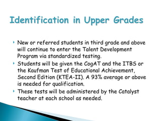 2nd Grade Identification Process | PPT
