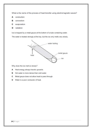 Physics 2nd term exams | DOCX