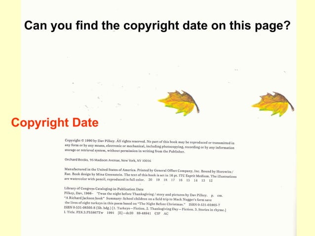 2nd Title Page, Copyright Page & Dedication | PPT