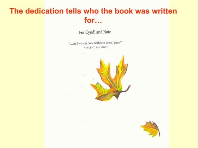 2nd Title Page, Copyright Page & Dedication | PPT