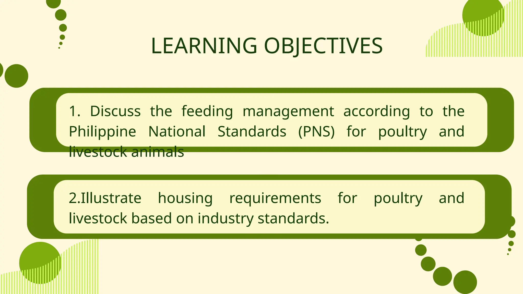2nd Topic - Basic Requirements for Poultry and Livestock.pptx