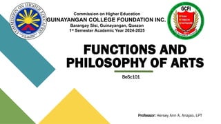 2nd topic functions and phylosophy of arts.pptx